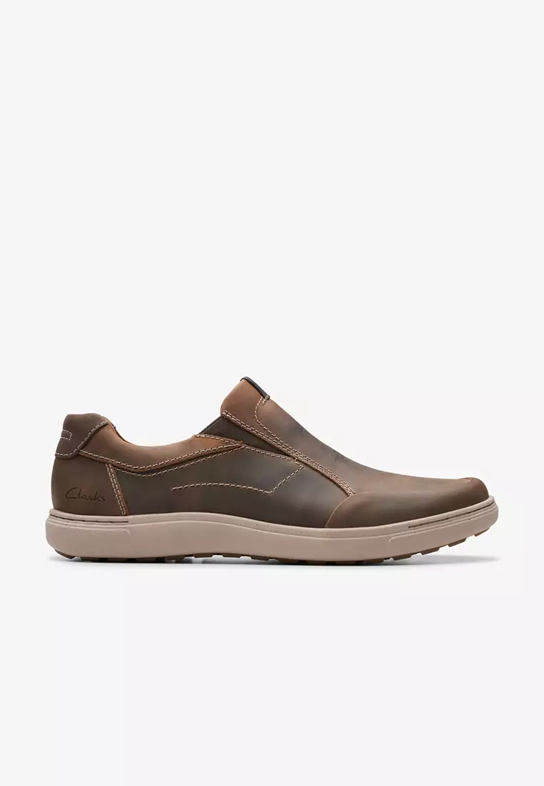 Buy Clarks Mapstone Step Slip On Beeswax 2025 Online | ZALORA Philippines