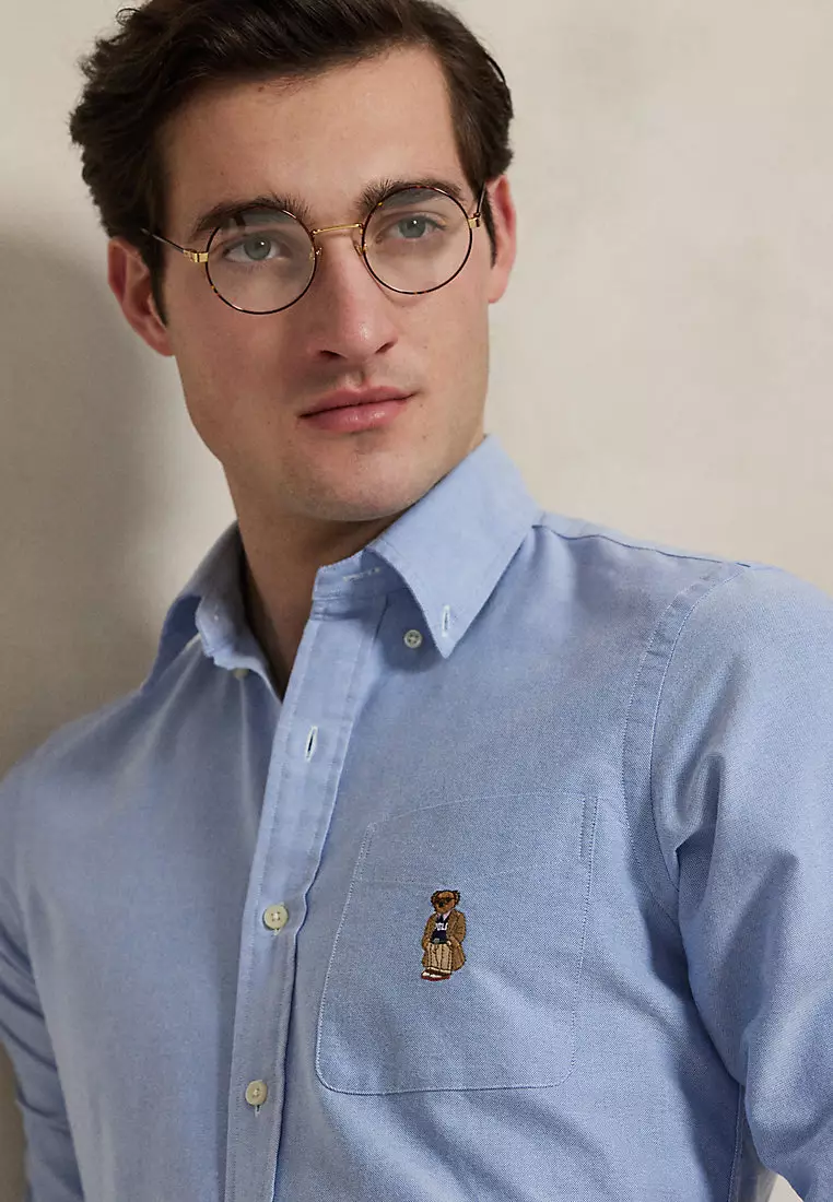 Buy Polo Ralph Lauren Classic Fit Polo Bear Oxford Shirt 2025 Online | ZALORA