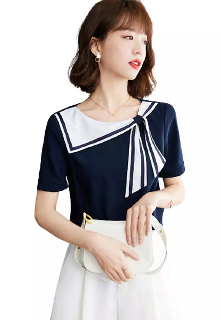 Buy Halo Sailor Style top Online | ZALORA Malaysia