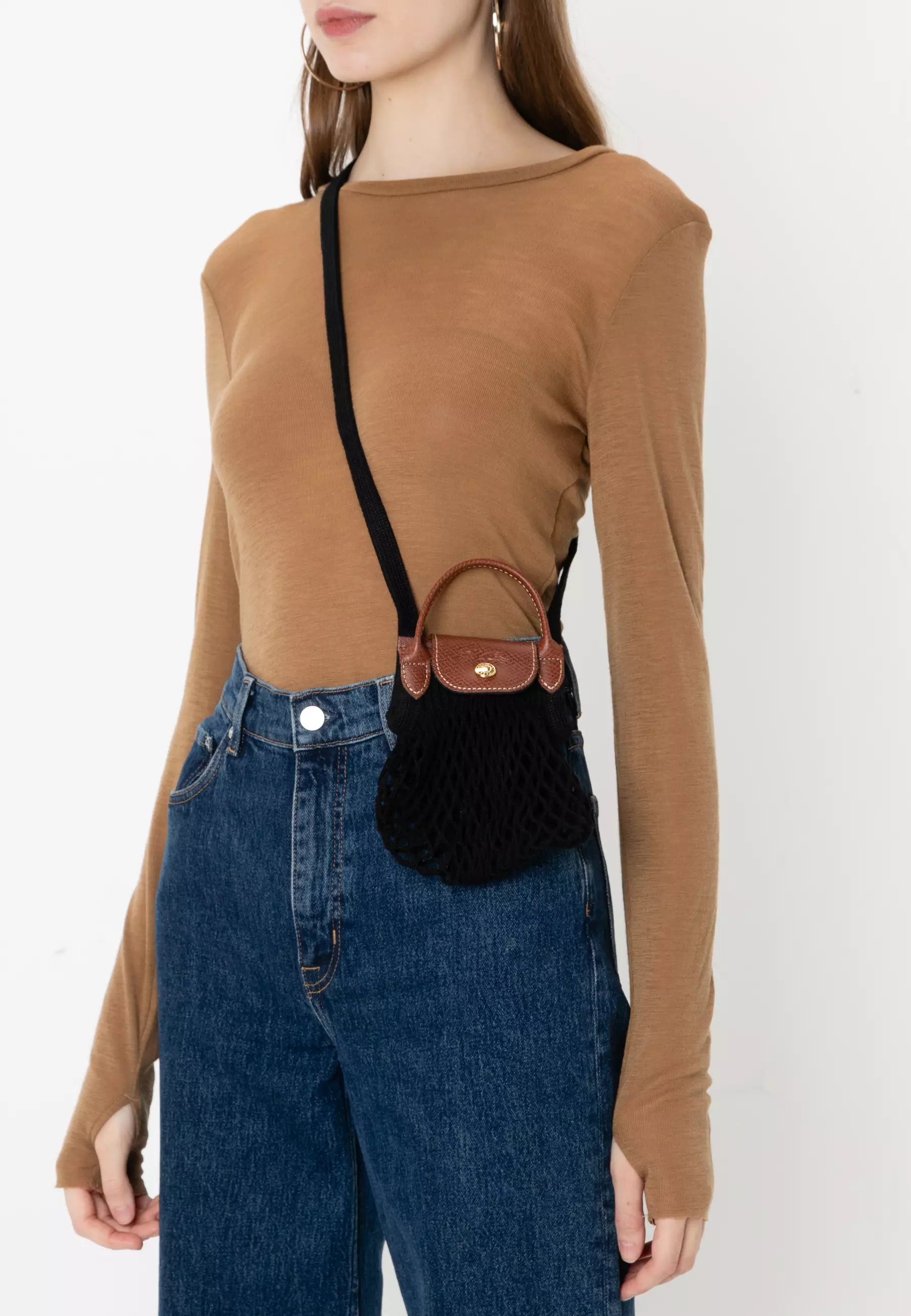 Jual LONGCHAMP Le Pliage Filet XS Mesh Bag (ct) Original 2024 | ZALORA ...