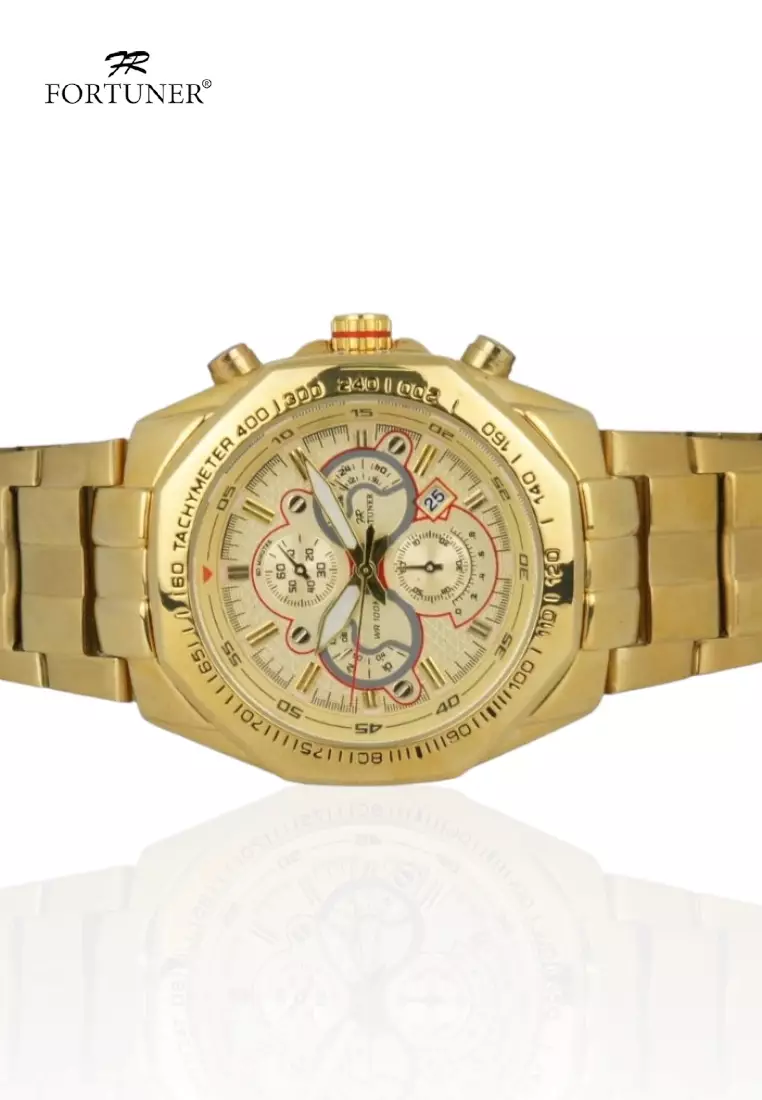 Jual Fortuner Watch Jam Tangan Pria Analog Water Resist Abelard ...