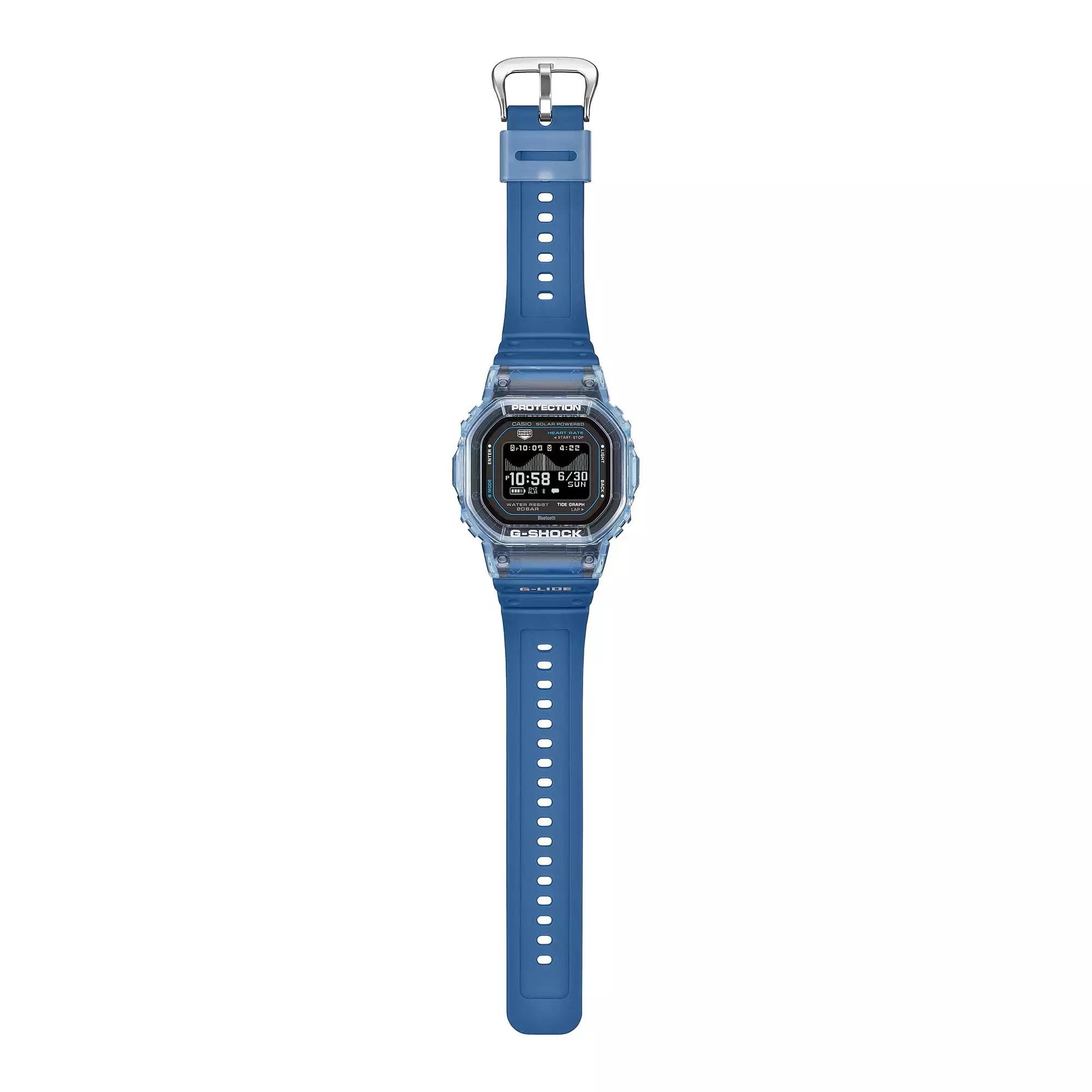 Jual G-Shock Casio G-Shock Jam Tangan Pria - Blue - Resin - GBX-H5600 ...