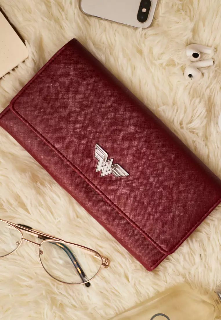 Buy The Adventure DC Collection Justice League Long Wallet Dew - Wonder ...