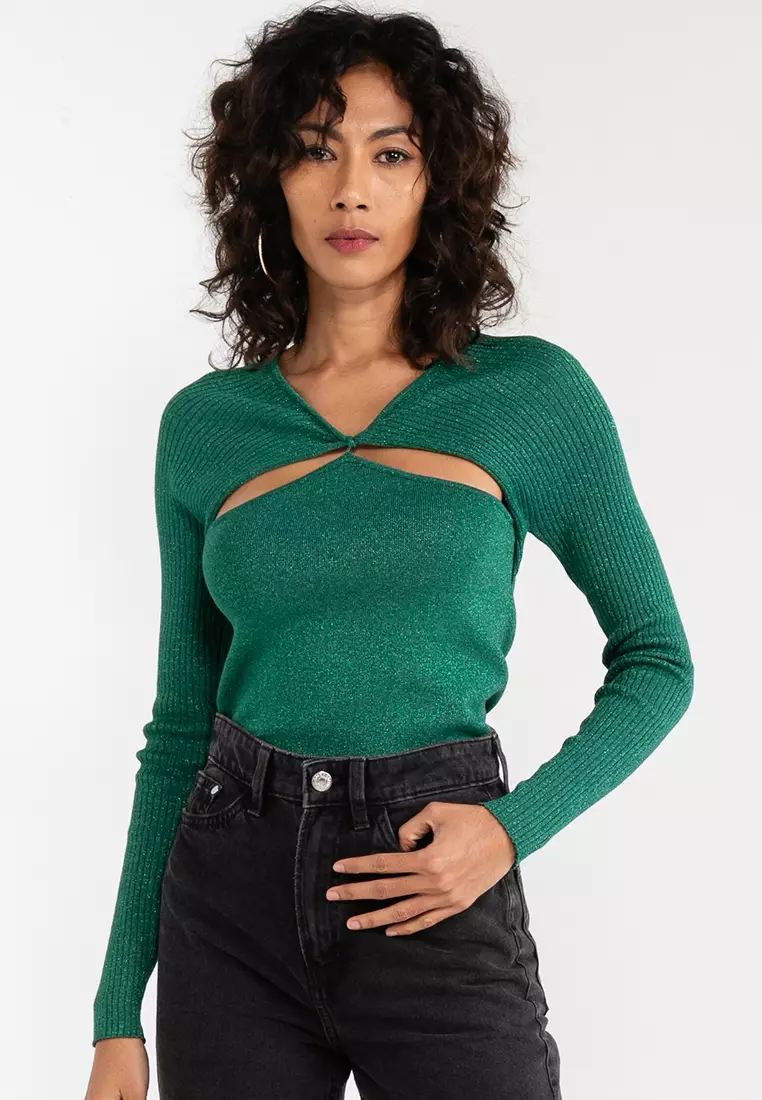 Buy ASOS Design Front Cut Out Knot Jumper 2025 Online | ZALORA Philippines