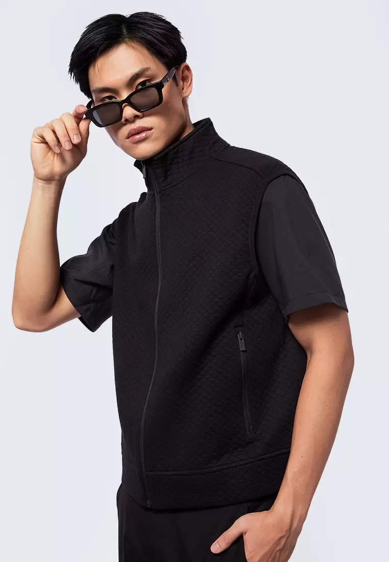 Jual Executive Zipped High Neck Vest Original 2025 | ZALORA Indonesia