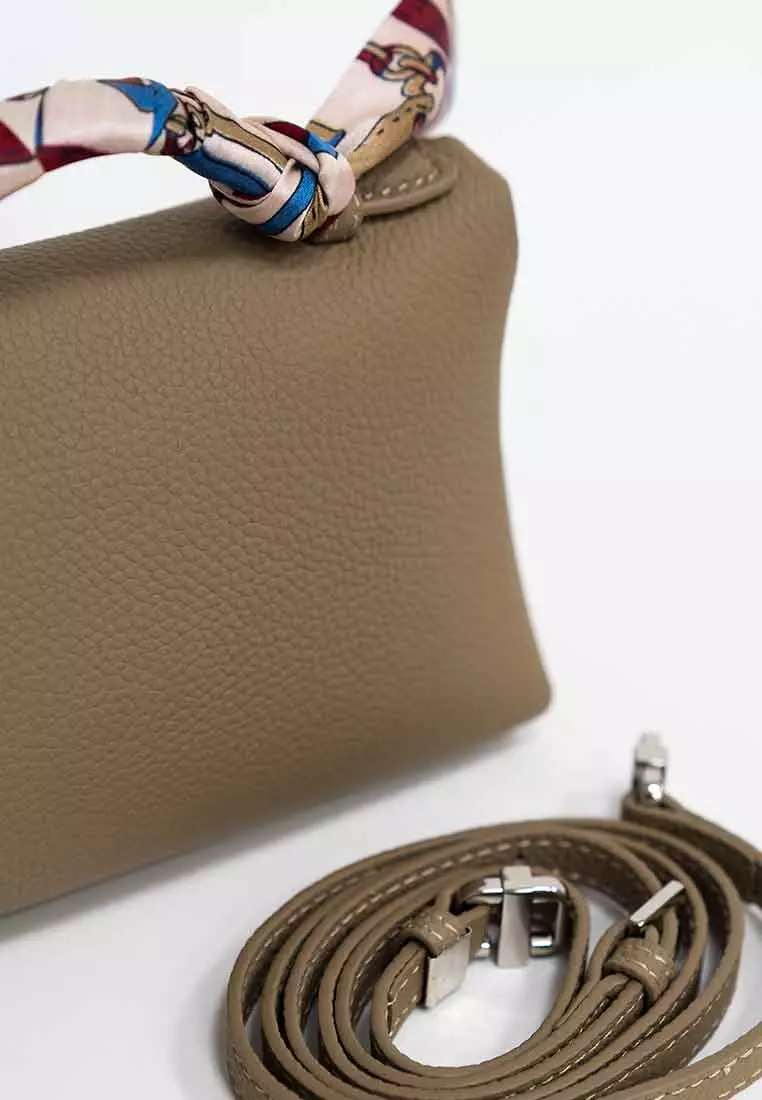 Buy Paperdolls Lilly Top Handle Bag With Scarf Detail 2026 Online ...