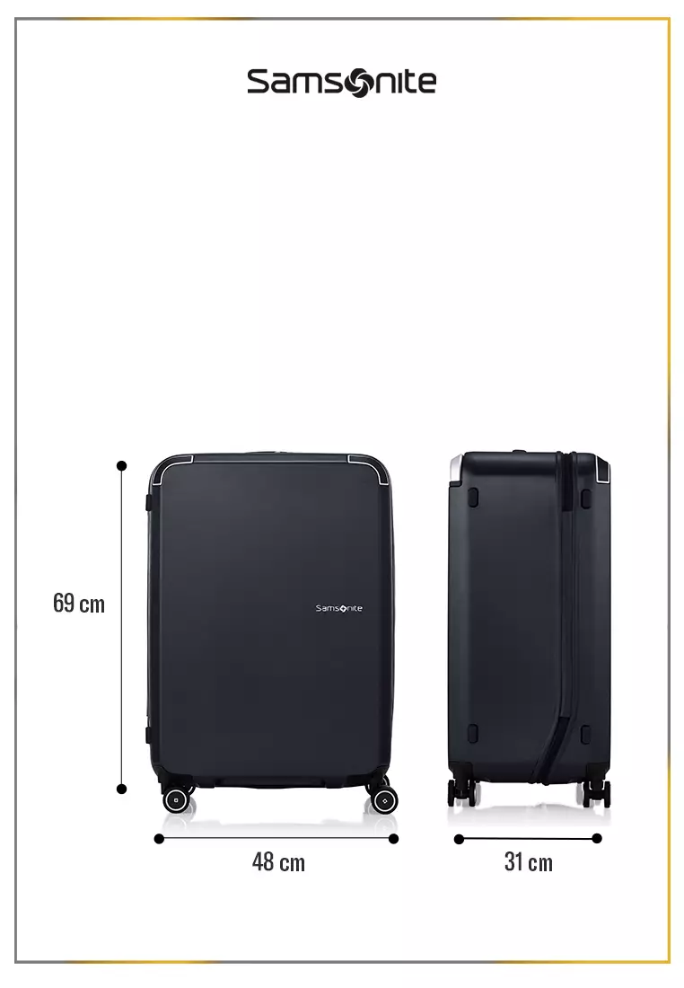 Jual Samsonite Samsonite Koper Hardcase Zenpod Spinner Medium 25 - Black Original 2025 | ZALORA ...