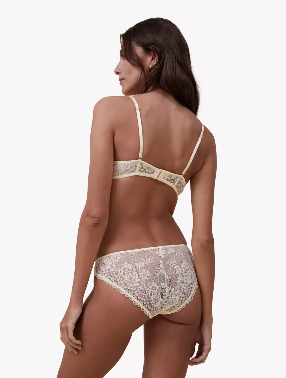 Jual Cotton On Body Cotton On Body - Pakaian Wanita - Cassie Lace Bikini Brief - Sugar Cookie ...