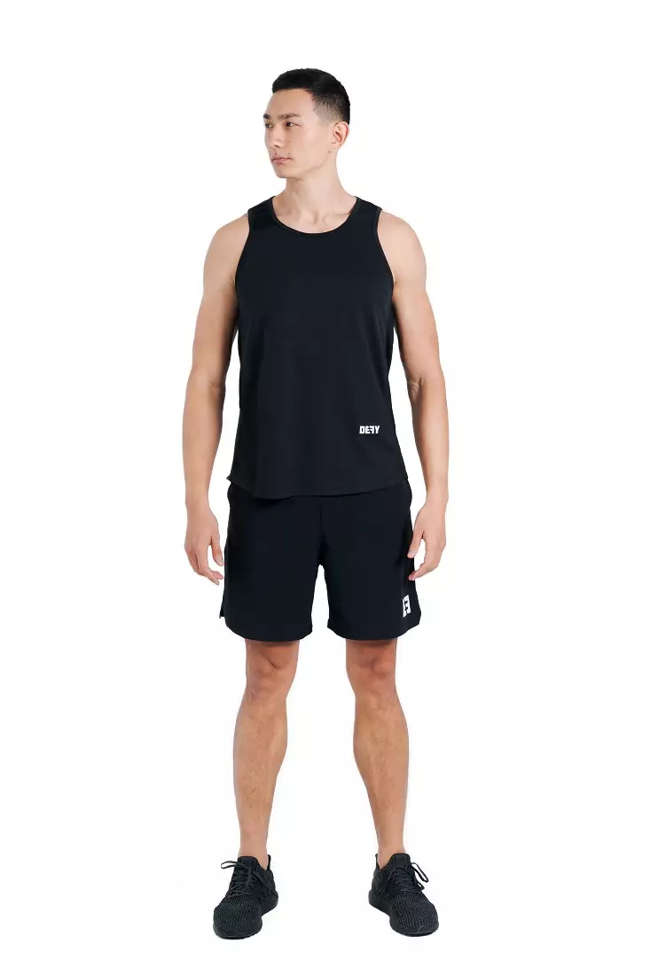 Jual Defy The Brand APEX ACTIVE SINGLET- Black Original 2024 | ZALORA ...