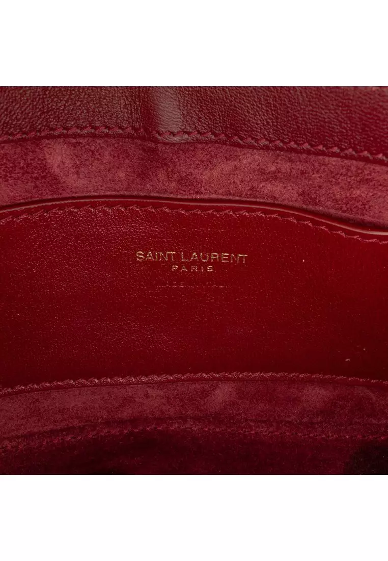Buy SAINT LAURENT Pre-Loved Saint Laurent Mini Patent Le 5 A 7 2026 ...