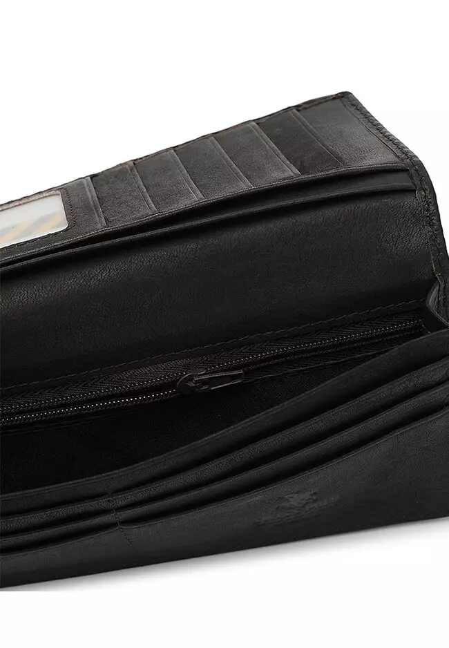 Jual Swiss Polo Genuine Leather RFID Long Wallet (Dompet Panjang Kulit ...