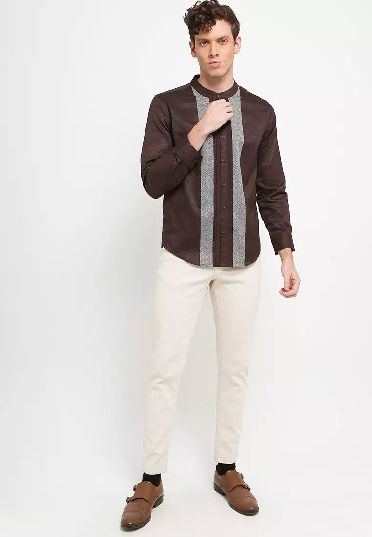 Jual Cardinal Kemeja Koko Formal Slimfit Original 2025 | ZALORA Indonesia