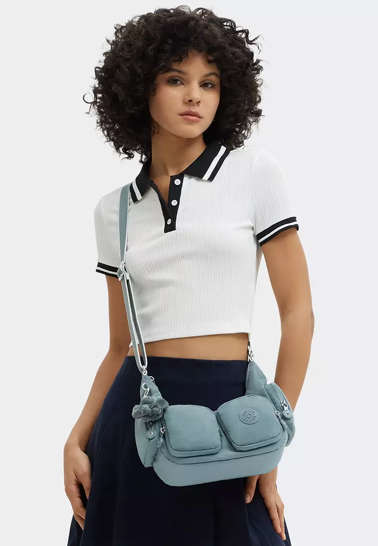 網上選購 Kipling RIKKA S Relaxed Grey Crossbody Bag 2025 系列 | ZALORA香港