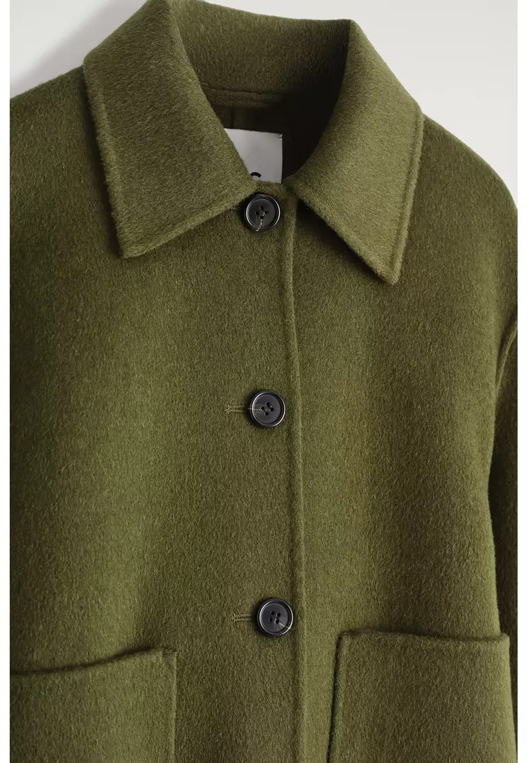 Buy COS BOXY DOUBLE-FACED WOOL JACKET 2025 Online | ZALORA Philippines