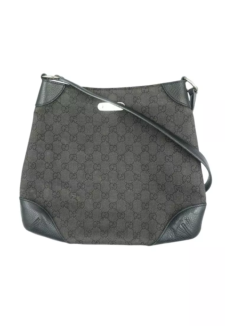 Buy Gucci Pre-Loved Gucci Gg Denim Shoulder Bag Online | ZALORA Malaysia