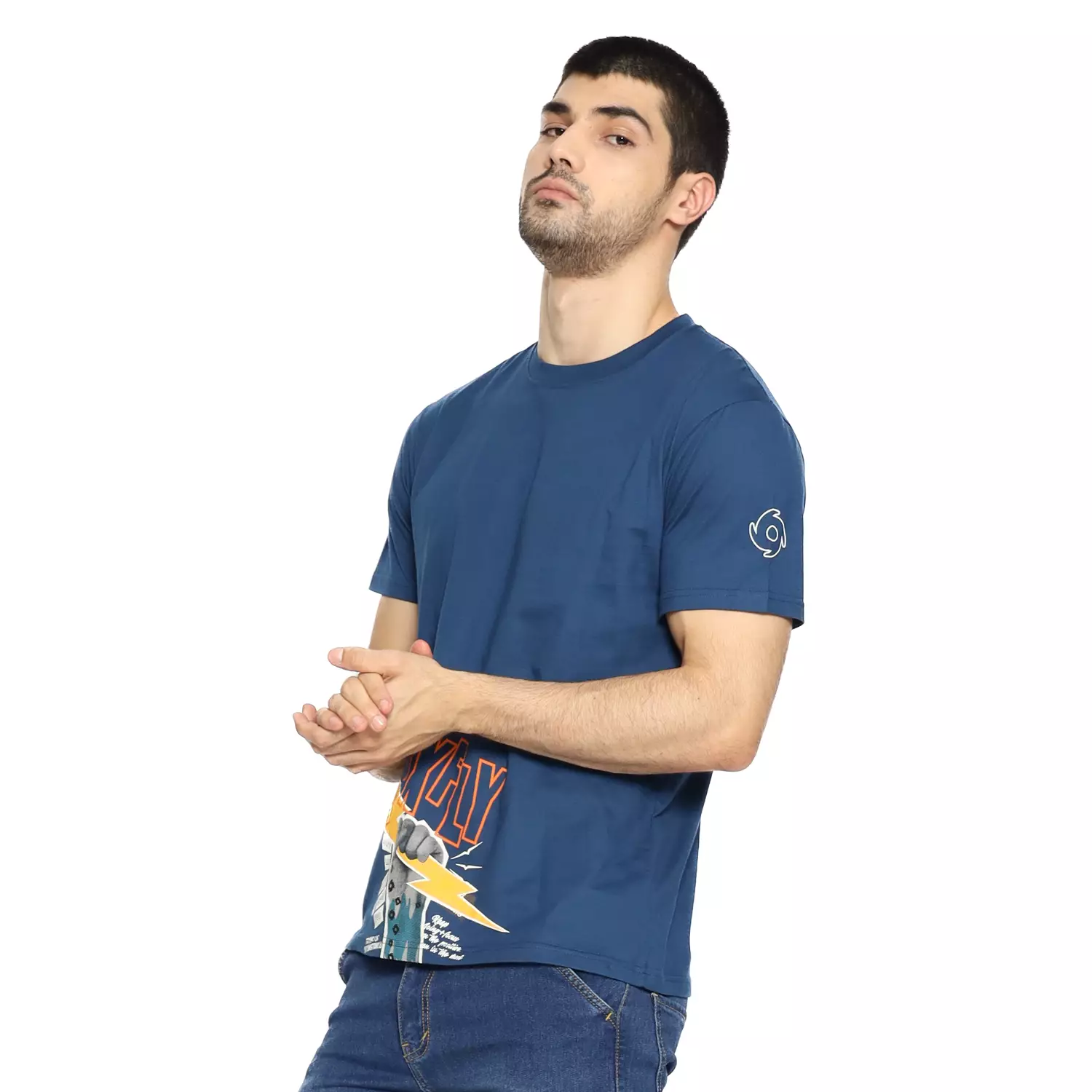 Jual VOXFLY Voxfly Kaos Lengan Pendek Pria Thunder Hand Men Tee Planet ...