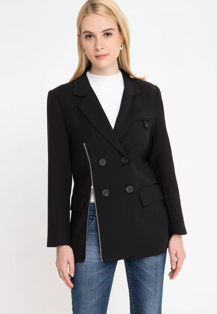 Buy Well Suited Chic Relax Fit Blazer Jacket 2025 Online | ZALORA ...