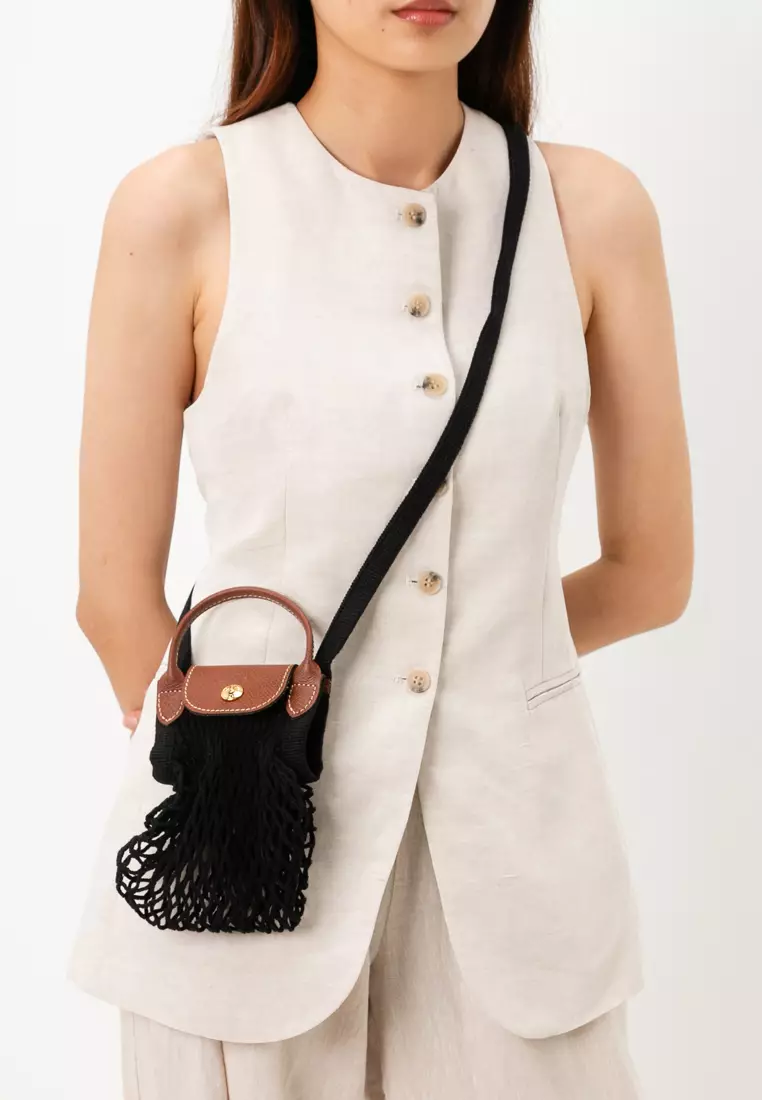 Jual Longchamp Le Pliage Filet XS Mesh Bag (bl) Original 2025 | ZALORA ...