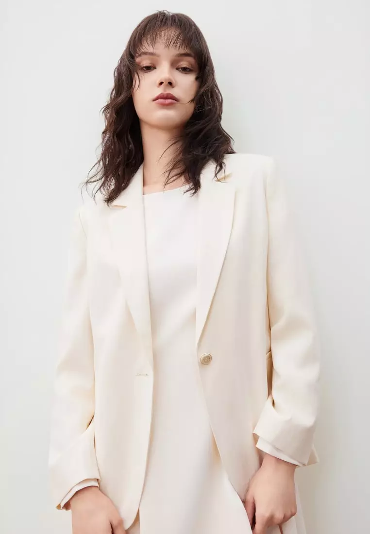 Buy G2000 G2000 Textured Stripe Blazer 2026 Online | ZALORA