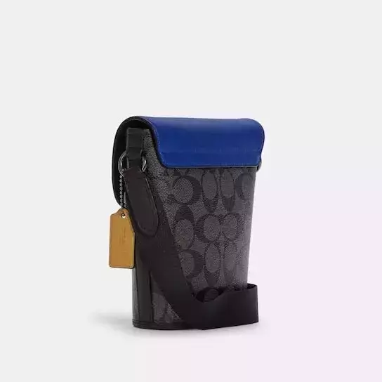 Jual Coach Coach Track Small Flap Crossbody In Colorblock Signature ...