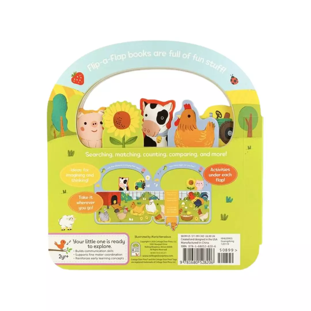 Jual ELC Starbook Flip-A-Flap Activity Books: On The Farm - Buku ...