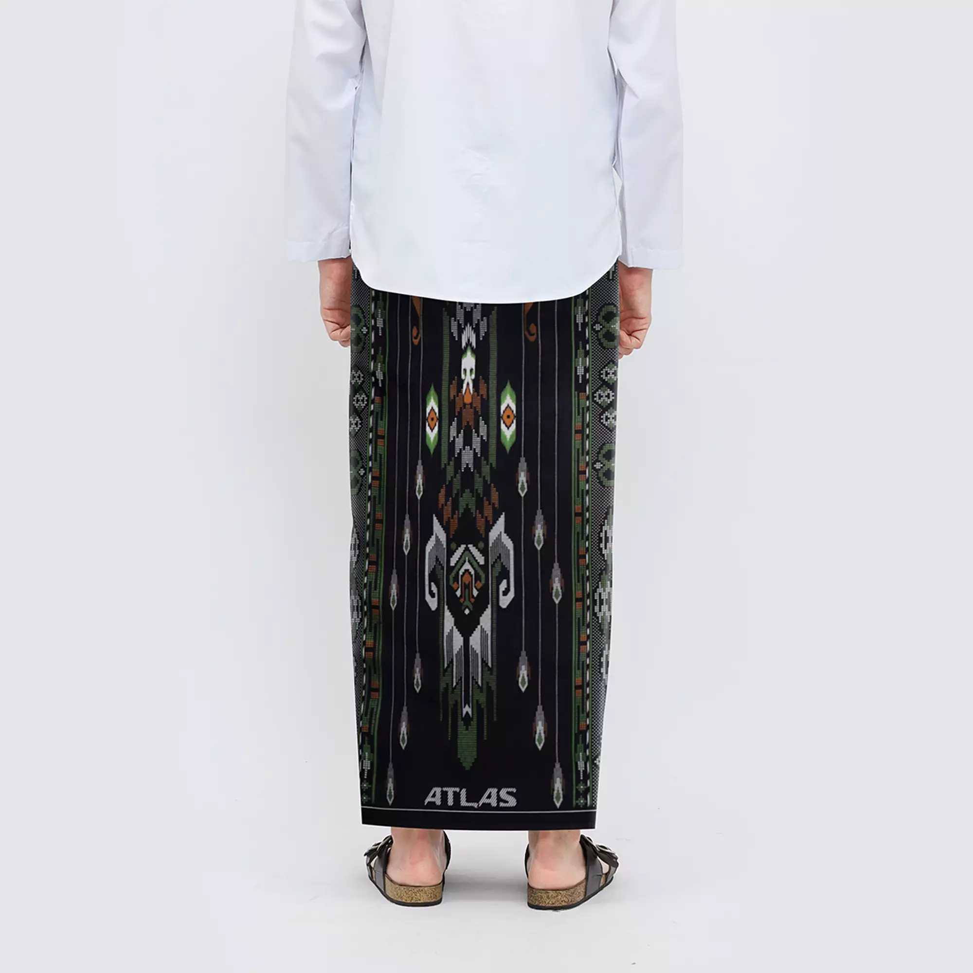 Jual Atlas Sarung ATLAS Super Premium 920 Motif KJB Hitam Hijau ...