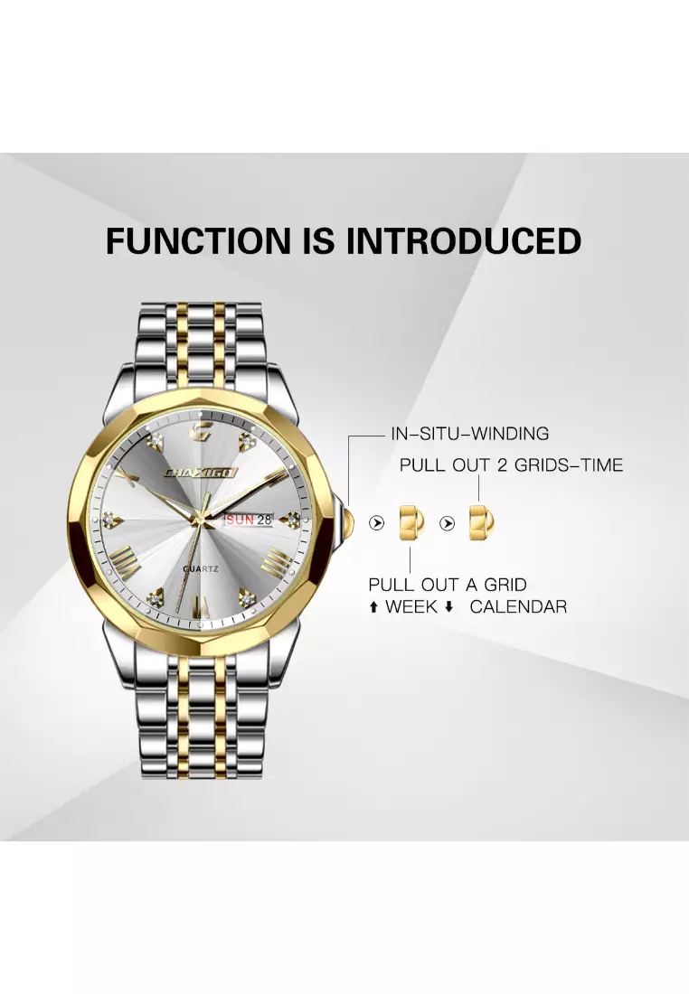 Buy OPCHIC Swiss Luminous Decorative Quartz Watch Online | ZALORA Malaysia