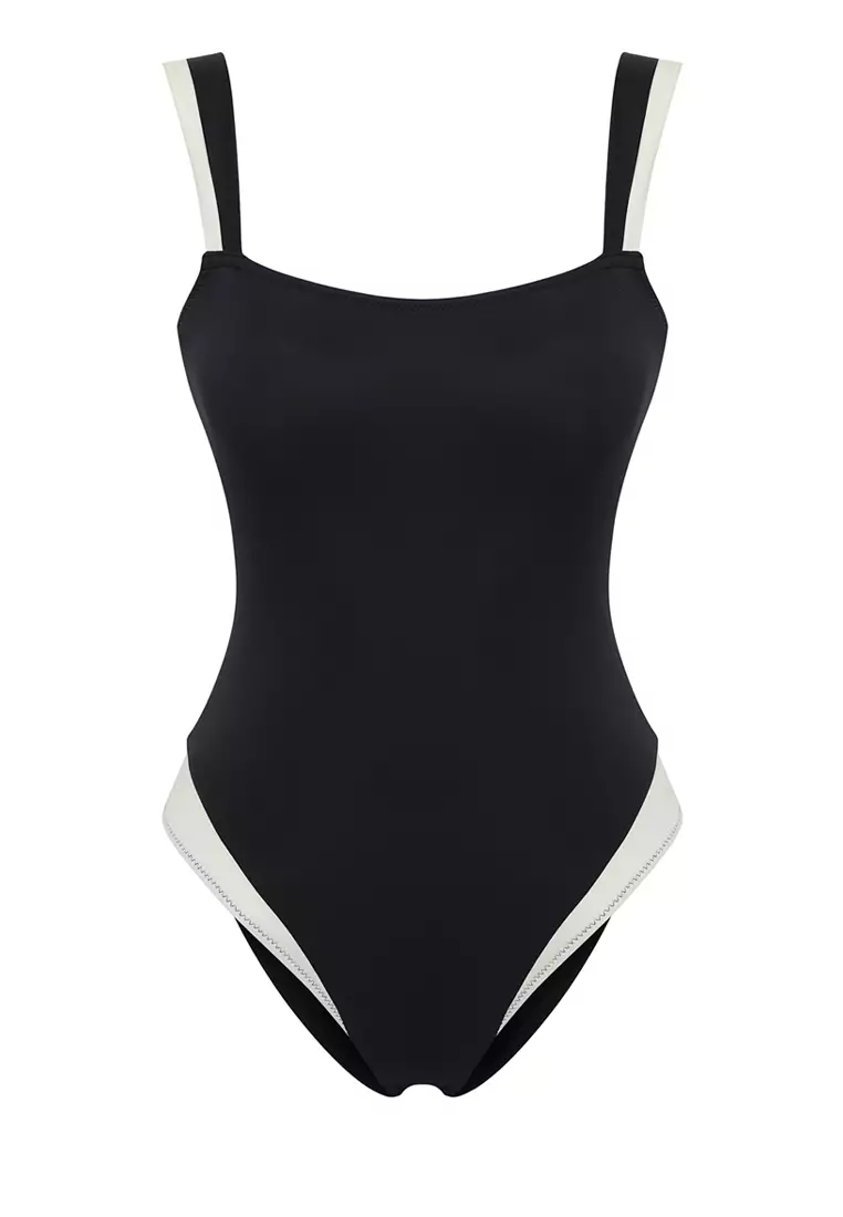 Buy Trendyol Color Block Swimsuit 2025 Online | ZALORA
