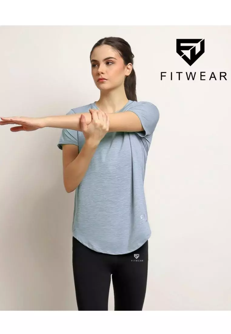 Jual FITWEAR Fitwear - Kaos Olahraga Wanita FITWEAR DRYFIT OVERSIZE ...