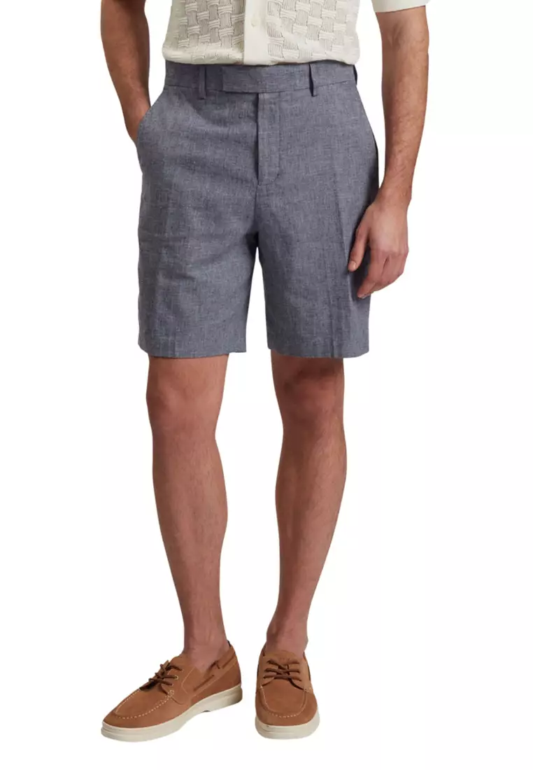 Buy TED BAKER Ted Baker KENLEYS Stretch Linen Shorts Online | ZALORA ...