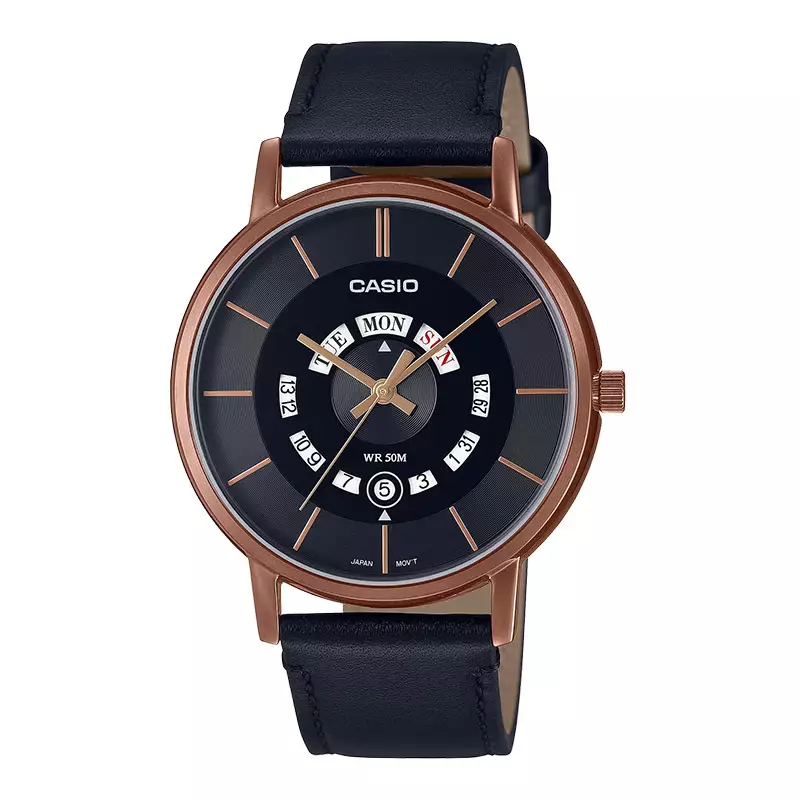 Jual CASIO Jam Tangan Pria Casio General MTP-B135RL-1AVDF Enticer Men ...