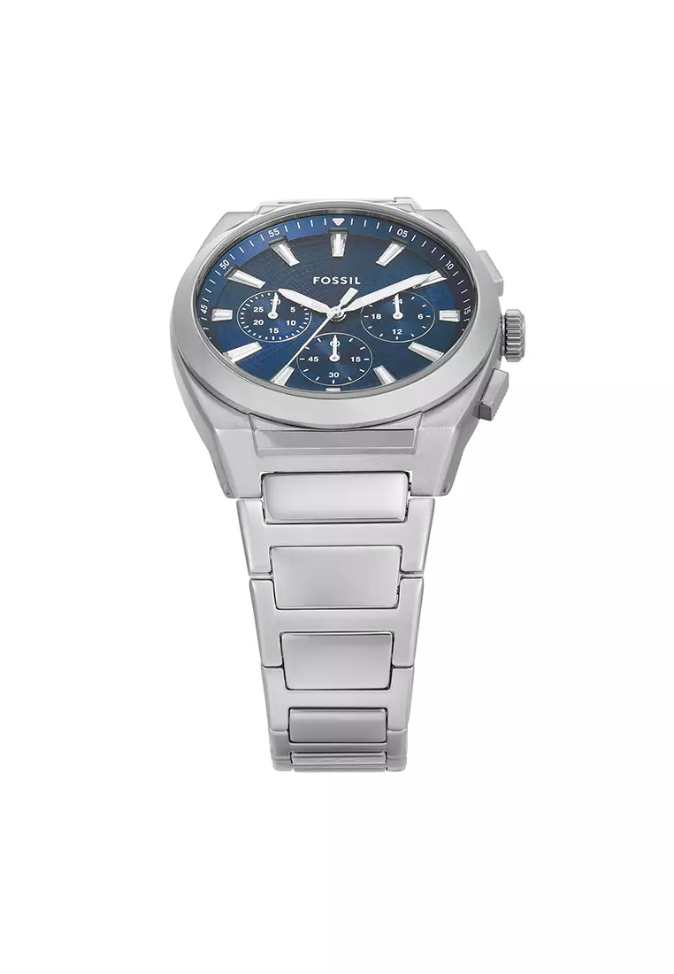 Buy Fossil Everett Silver Stainlesss Steel Watch FS6104 2026 Online ...