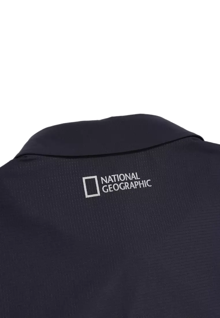 National Geographic Men's SOLID Airdot Stretch Polo Shirt 2025 | Buy National Geographic Online ...