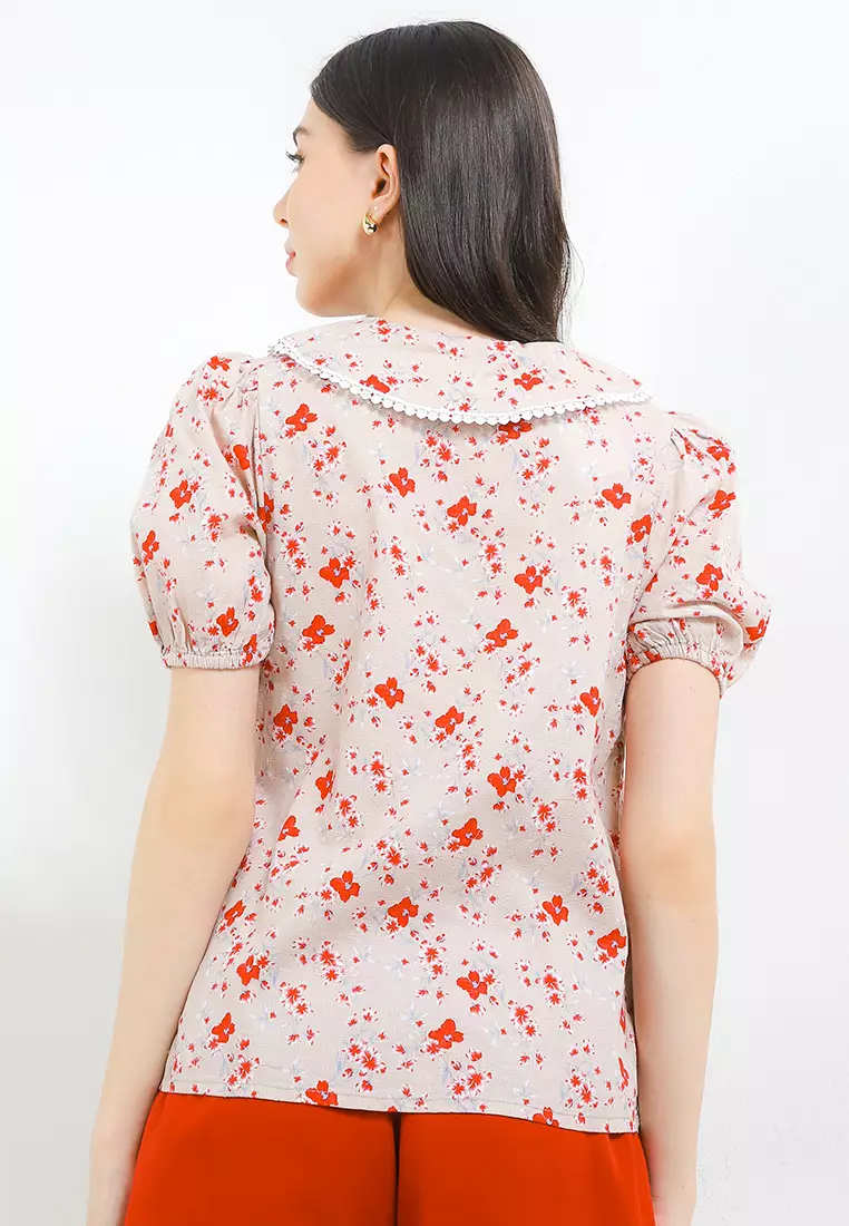 Jual EXIT Pinaya Blouse Original 2025 | ZALORA Indonesia