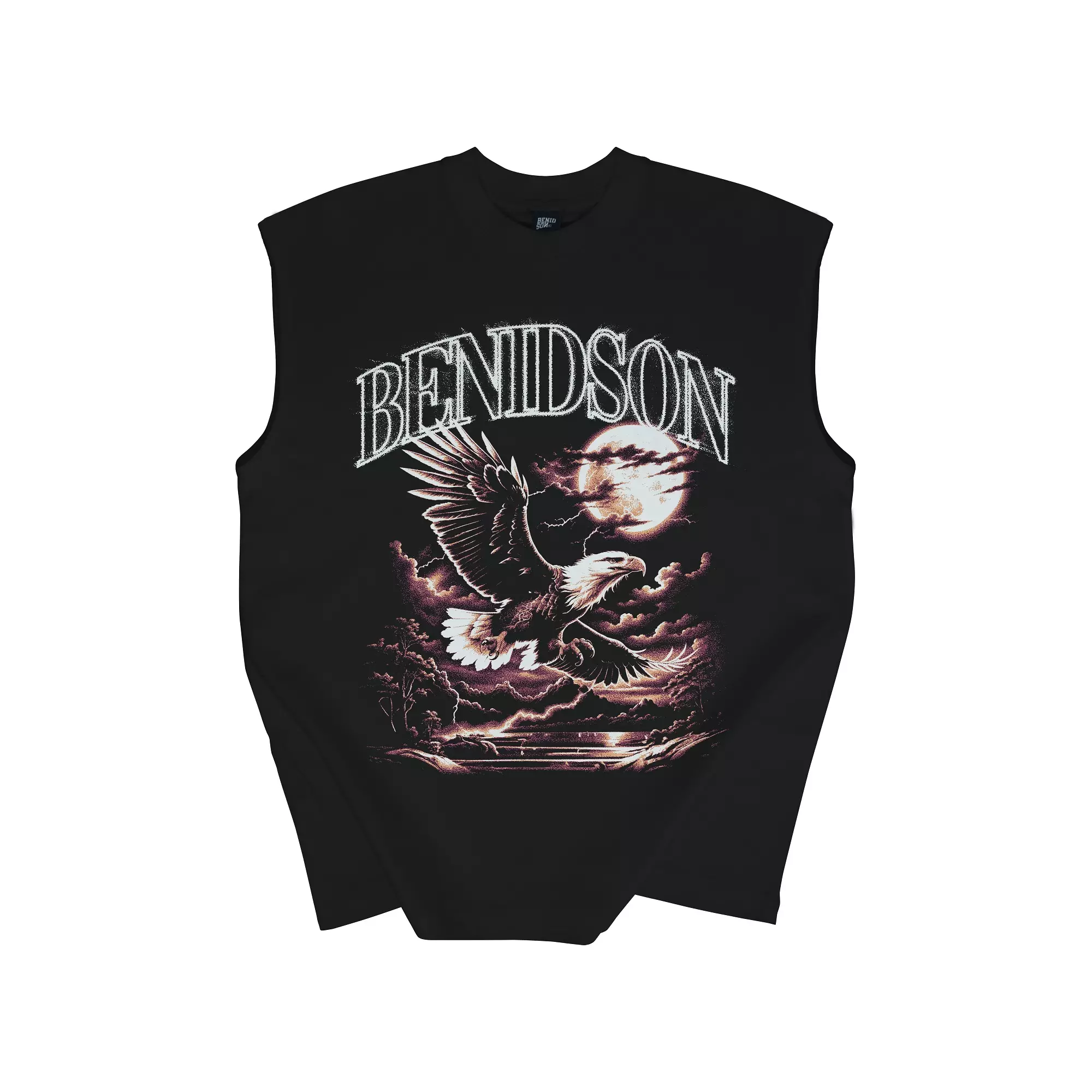Jual Benidson Benidson Oversized Singlet Hitam Eagle Original 2024 ...