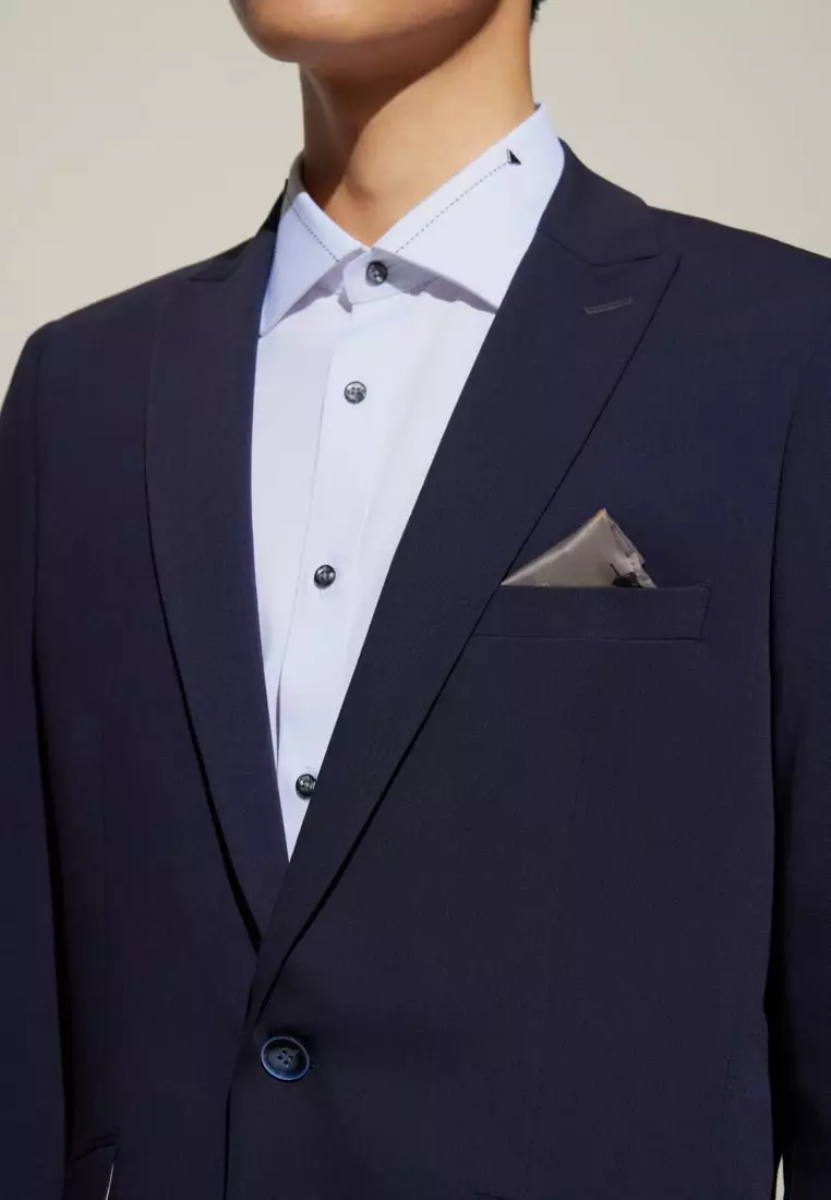 Buy G2000 G2000 Multi-Way Stretch Smart Fit Twill Suit Blazer 2026 ...