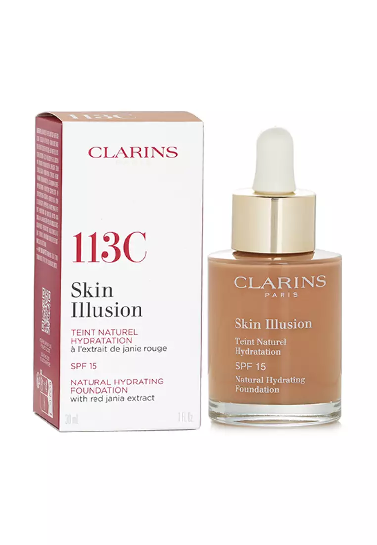Buy CLARINS Clarins - Skin Illusion Natural Hydrating Foundation SPF 15 ...