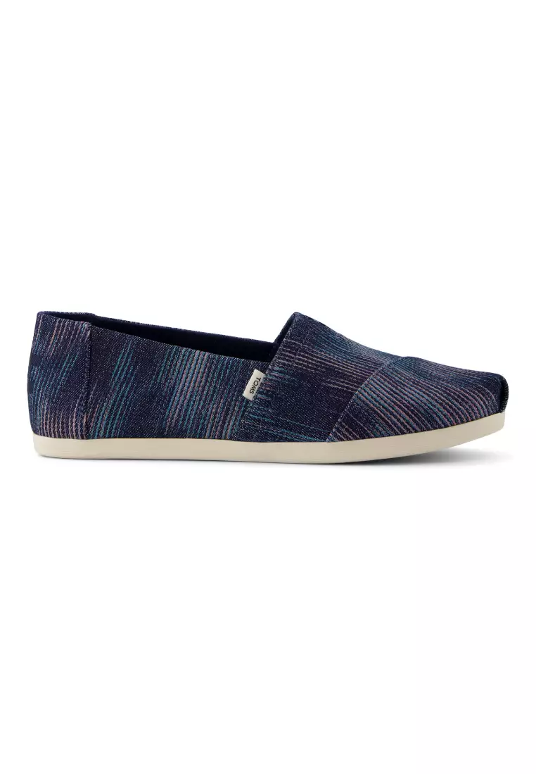 Buy TOMS Toms Women Alpargata Navy Novelty Denim Online | ZALORA Malaysia