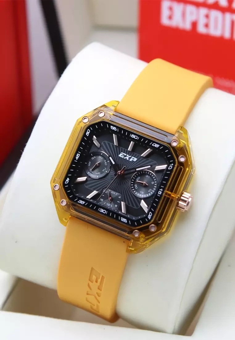 Jual Expedition Expedition EXP - Jam Tangan Chronograph Wanita - Yelow ...