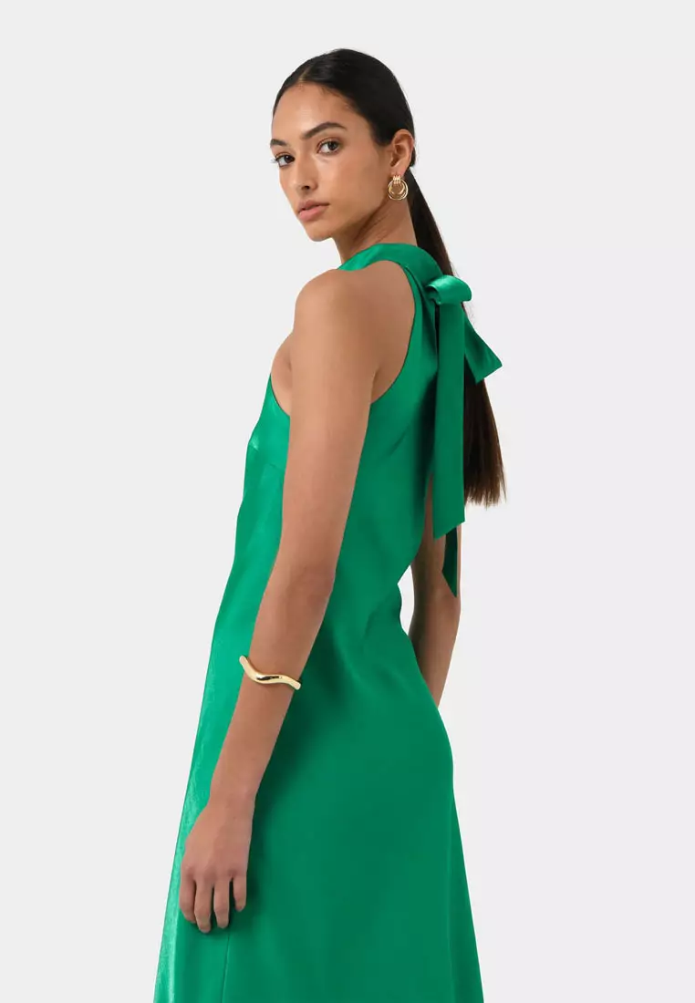 Buy FORCAST Leana Bias Midi Dress 2025 Online | ZALORA
