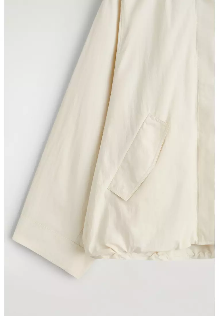 Buy COS NYLON FUNNEL-NECK JACKET Online | ZALORA Malaysia