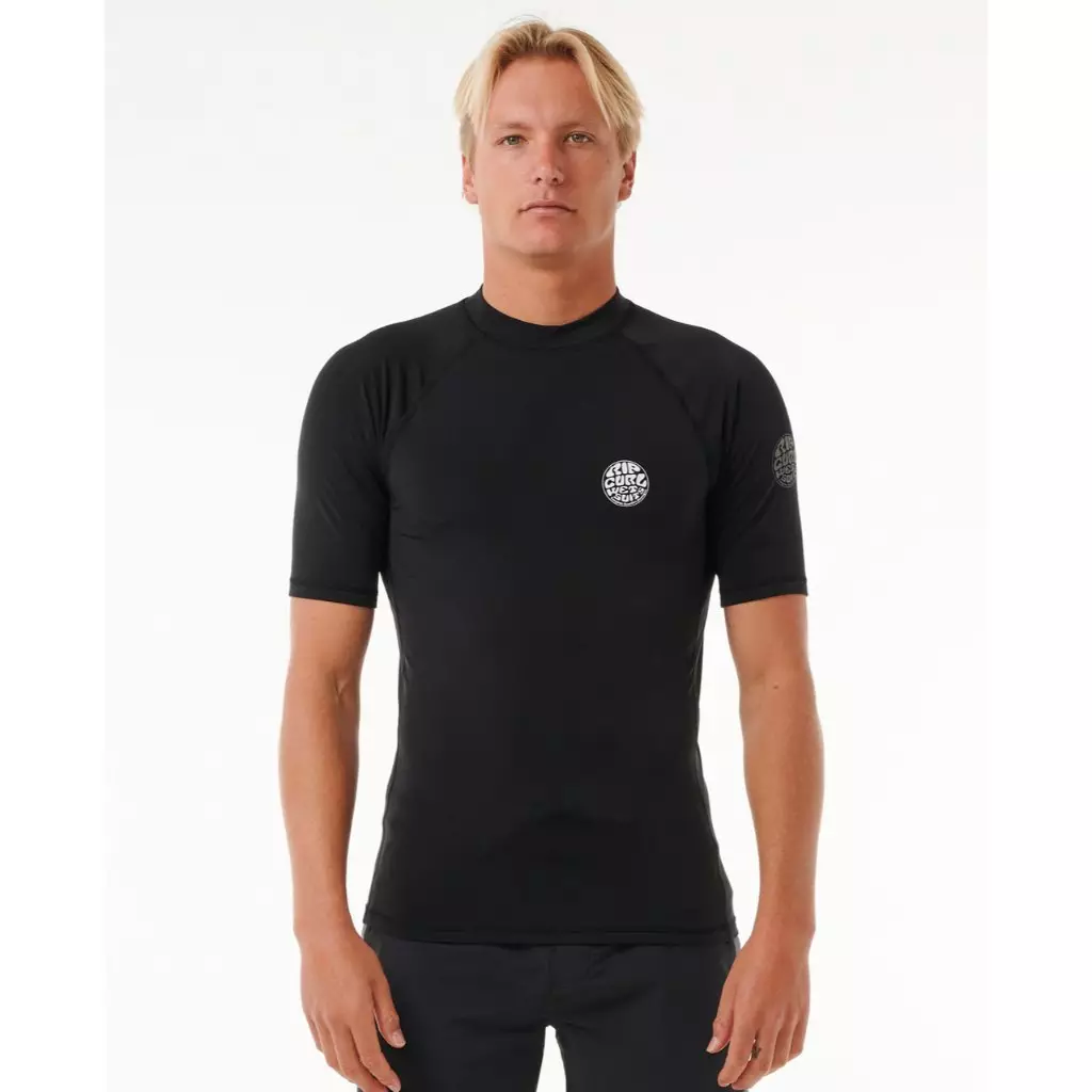 Jual Rip Curl Rip Curl Icons UPF50+ Brushed Short Sleeve Rash Vest ...