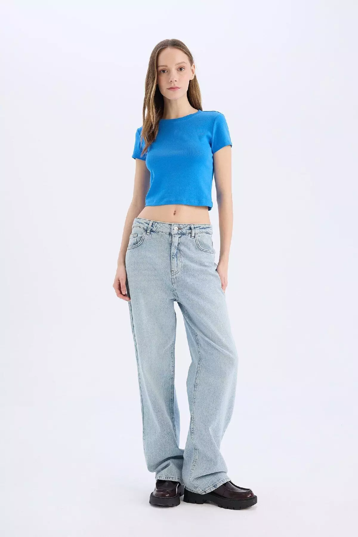 Buy DeFacto Blue T-Shirt 2025 Online | ZALORA Philippines