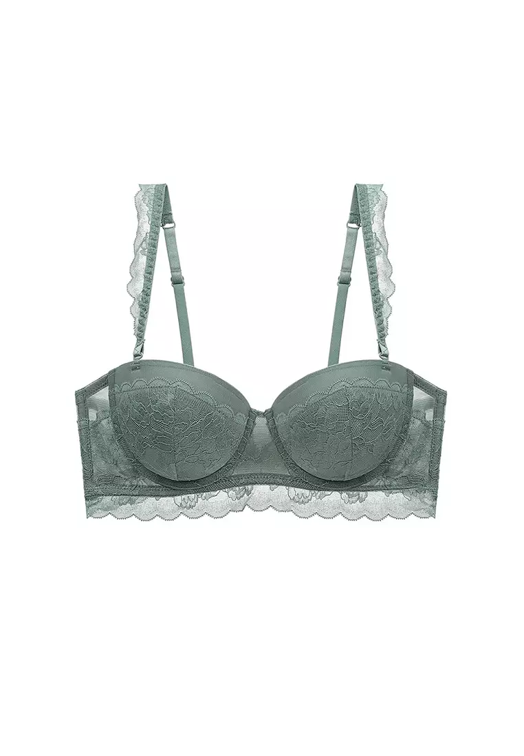 Buy Zitique Sexy Push Up Lace Lingerie Set Bra And Panty Green 2024