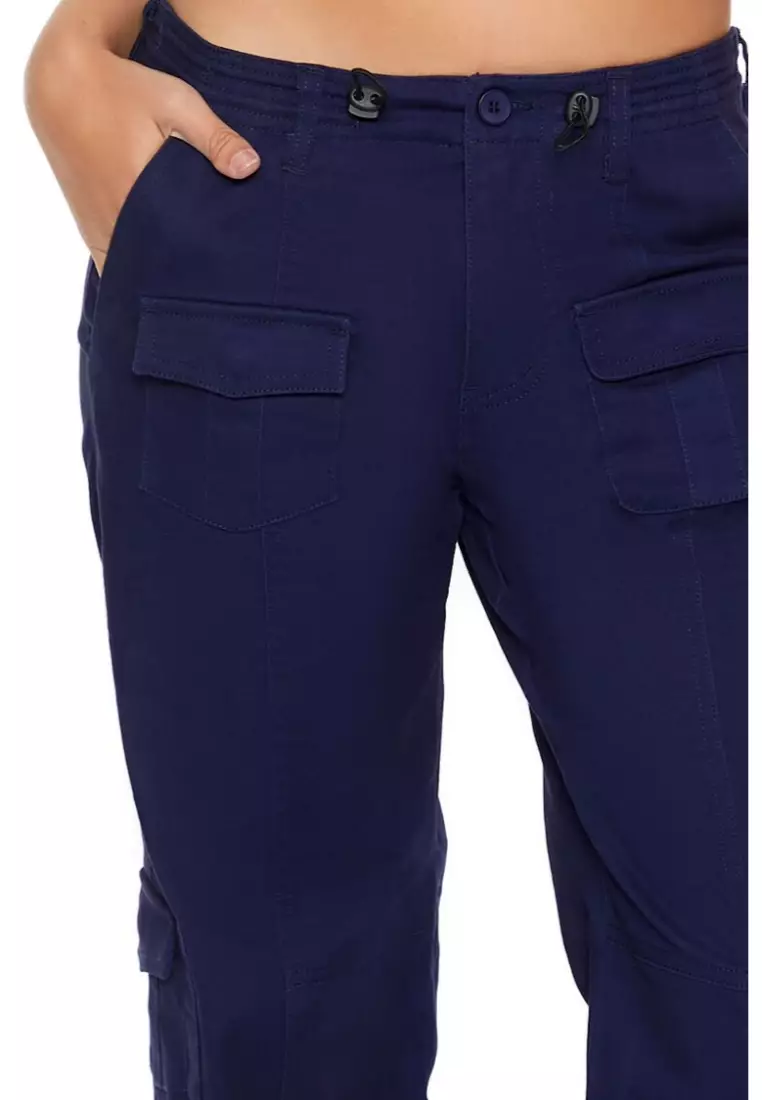 Buy FOREVER 21 Toggle Drawstring Cargo Pants 2025 Online | ZALORA Philippines