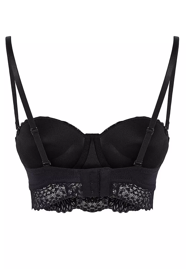 Buy Trendyol Longline Push-Up Bra Online | ZALORA Malaysia