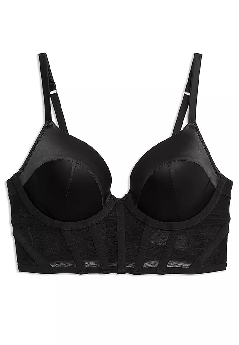 Jual Marks & Spencer ContourWear Wired Longline Plunge Bra Original ...