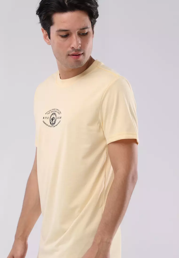 Buy Bossini Men Round Neck Jersey Knits 2026 Online | ZALORA Philippines