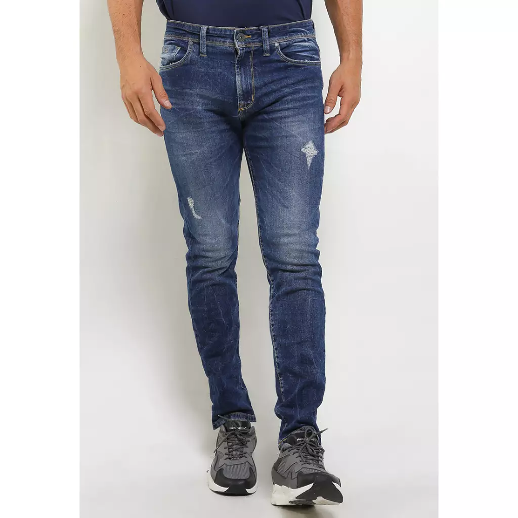Jual TRIPLE TRIPLE Celana Jeans Stretch Slim Fit (338 828 02 BWB ...