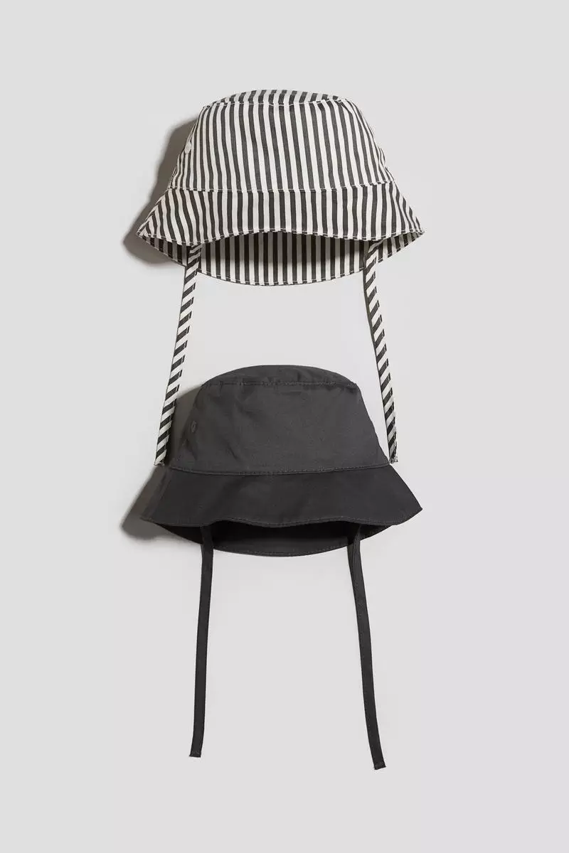 Buy H&M 2-pack cotton sun hats Online | ZALORA Malaysia